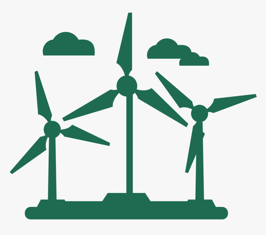 Transparent Wind Turbine Icon Png, Png Download , Transparent Png Image ...