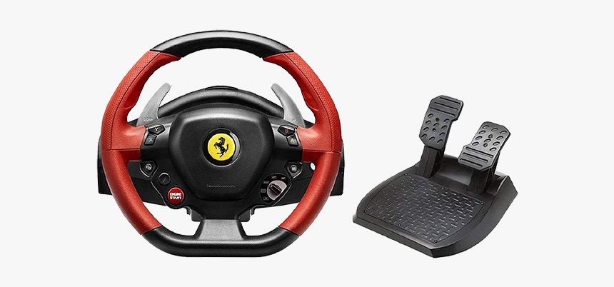 Thrustmaster Steering Wheel -ferrari, HD Png Download , Transparent Png ...