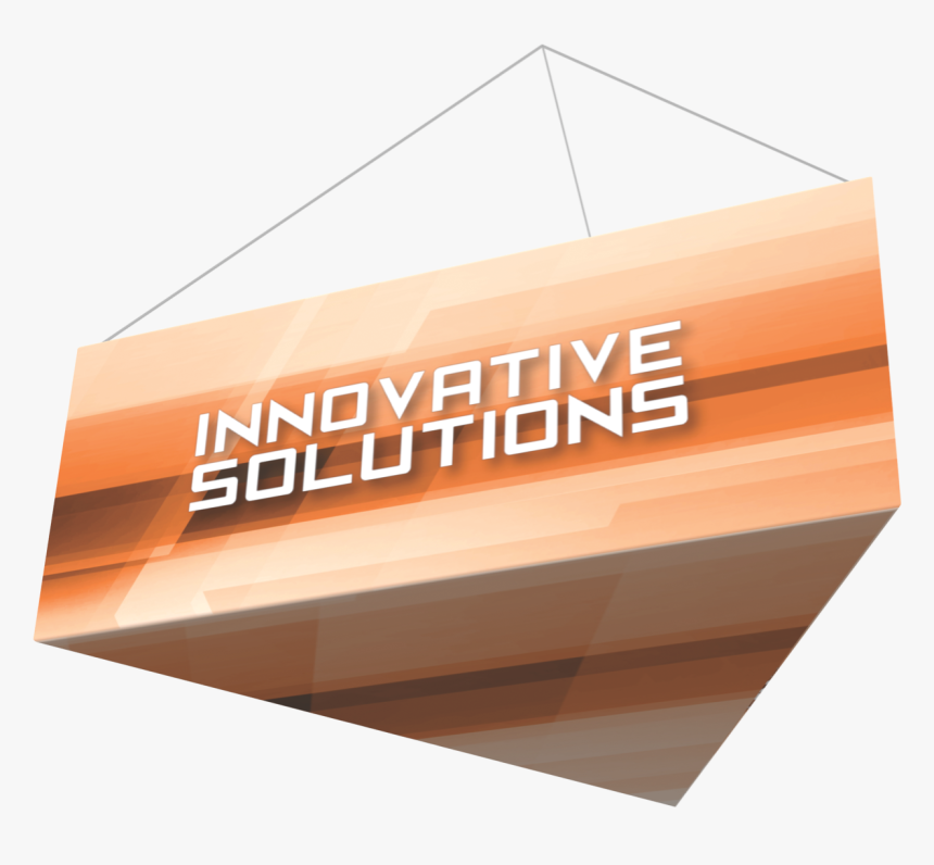Tensionlite Trade Show Triangle Hanging Sign For Tradeshows,, HD Png ...