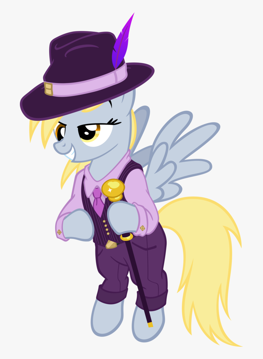 Derpy Hooves, Female, Mare, Pegasus, Pimp, Pony, Safe, HD Png Download ...