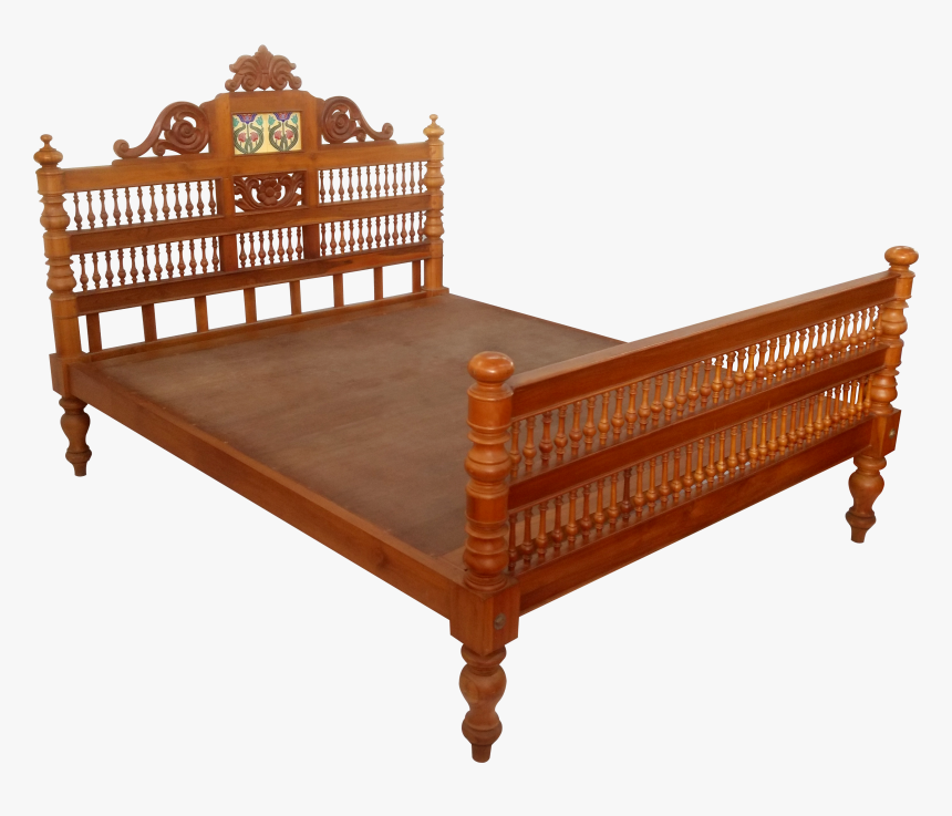 Cot King Size Antique Style, HD Png Download , Transparent Png Image ...