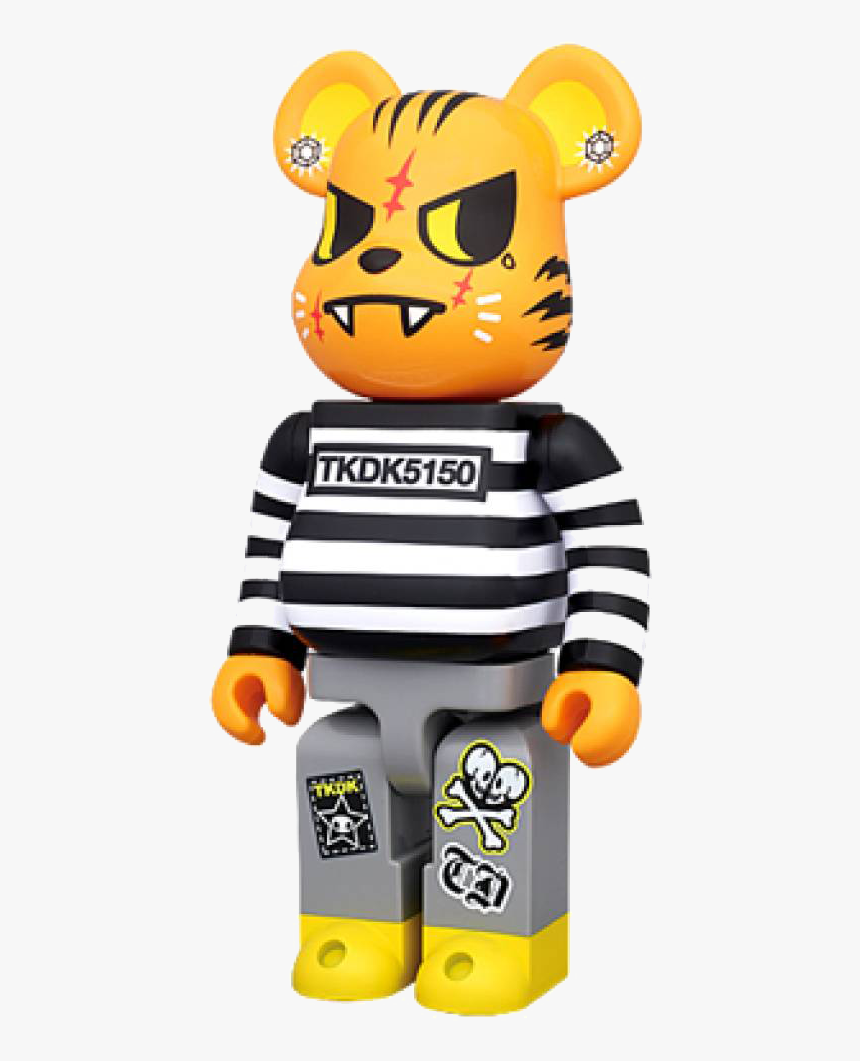 Bearbrick Tokidoki Tiger 400% Cartoon Styles, Designer, HD Png Download ...