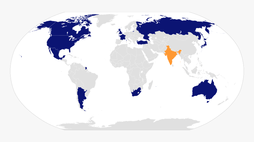 Countries Supporting India Nsg, HD Png Download , Transparent Png Image ...