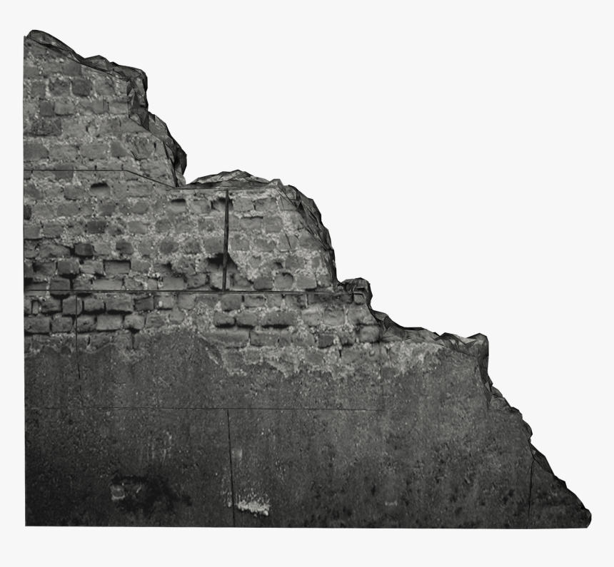 Ruins Drawing Stone Wall, HD Png Download , Transparent Png Image - PNGitem