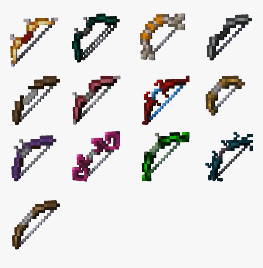 Minecraft Bow Png, Transparent Png , Transparent Png Image - PNGitem