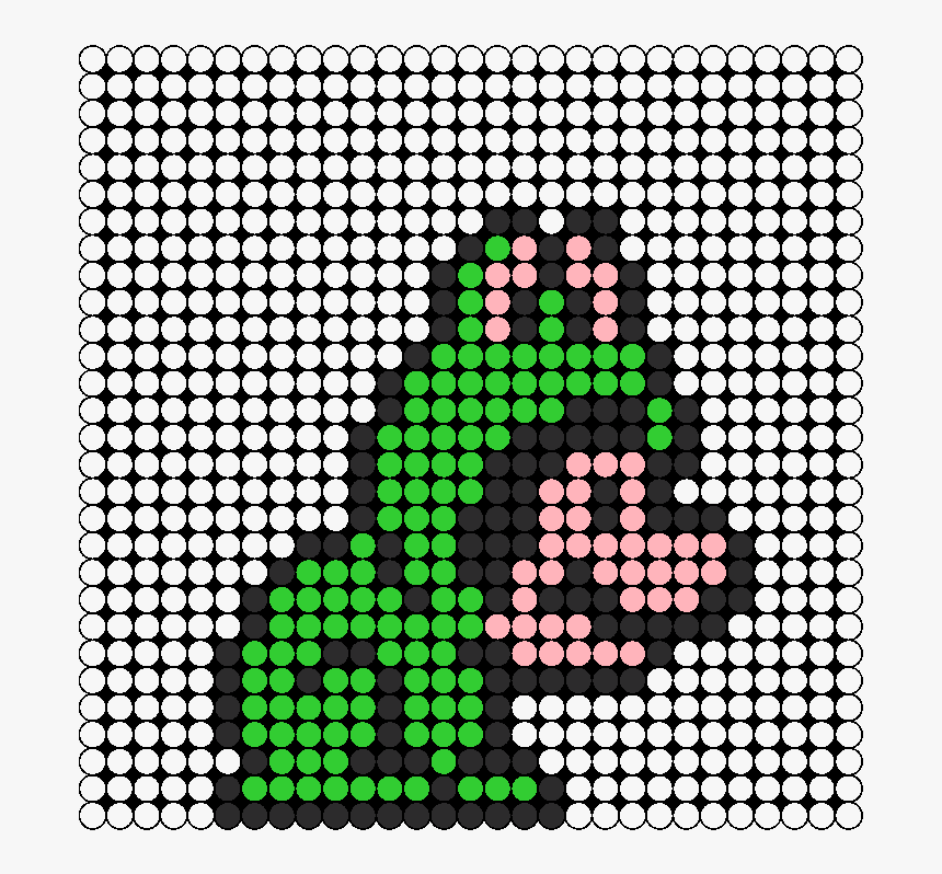 Frog Mario Perler Bead Pattern / Bead Sprite, HD Png Download ...