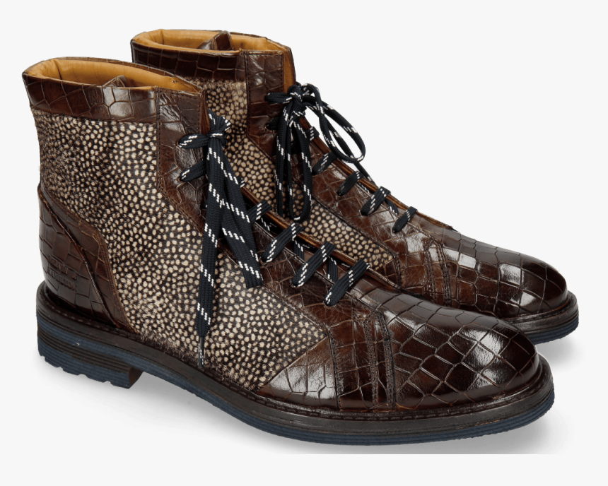 Ankle Boots Trevor 18 Crock Mid Brown Hairon Halftone, HD Png Download ...