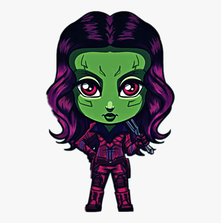 Gamora Drawing Easy, HD Png Download , Transparent Png Image - PNGitem
