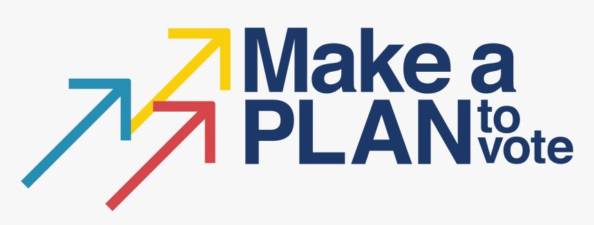 Make A Plan To Vote Logo, HD Png Download , Transparent Png Image - PNGitem