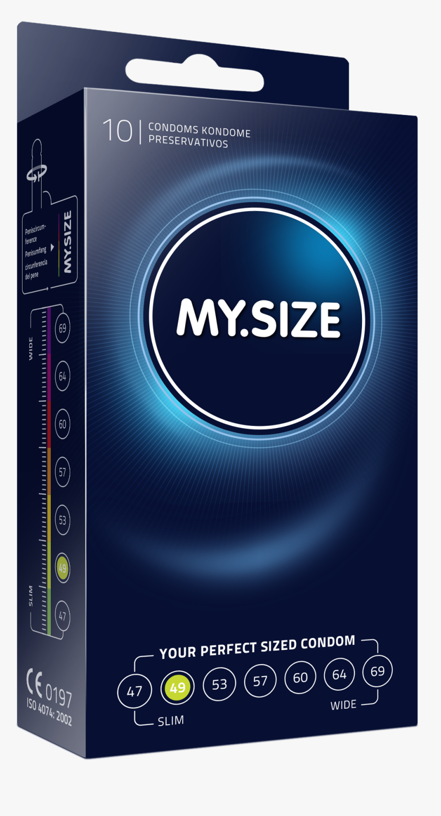 Size Condoms In 7 Different Condom Sizes, HD Png Download , Transparent ...