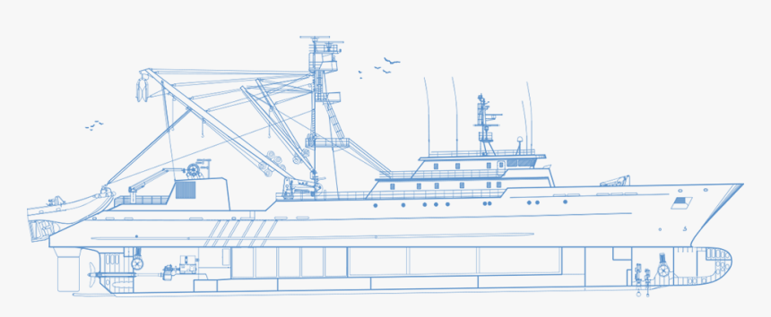 Tuna Purse Seiner Sapmer Fishing Vessel, HD Png Download , Transparent ...