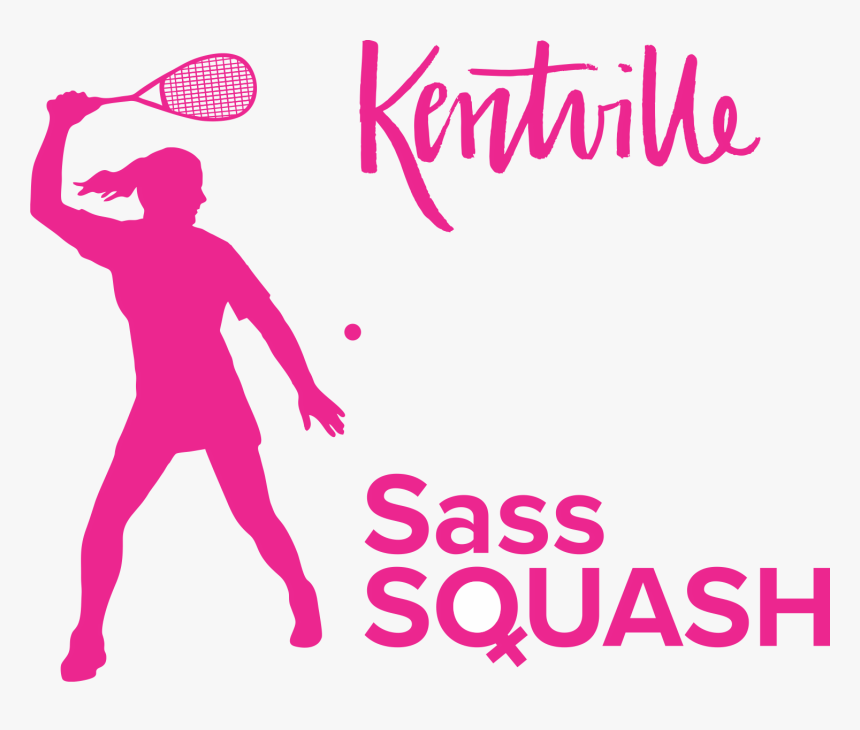 Squash Player Silhouette , Png Download, Transparent Png , Transparent ...
