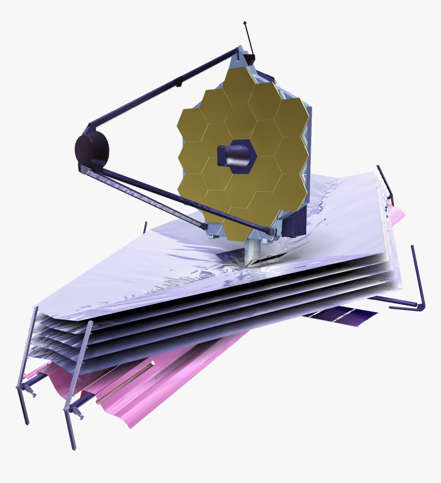 James Webb Space Telescope Rendering, HD Png Download , Transparent Png ...