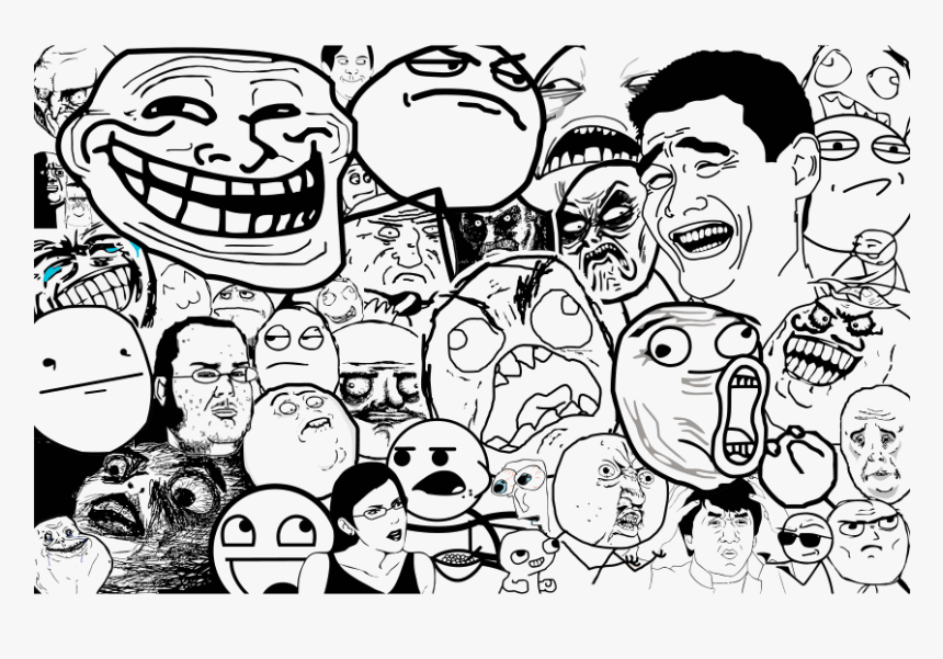 All Memes Faces Wallpaper