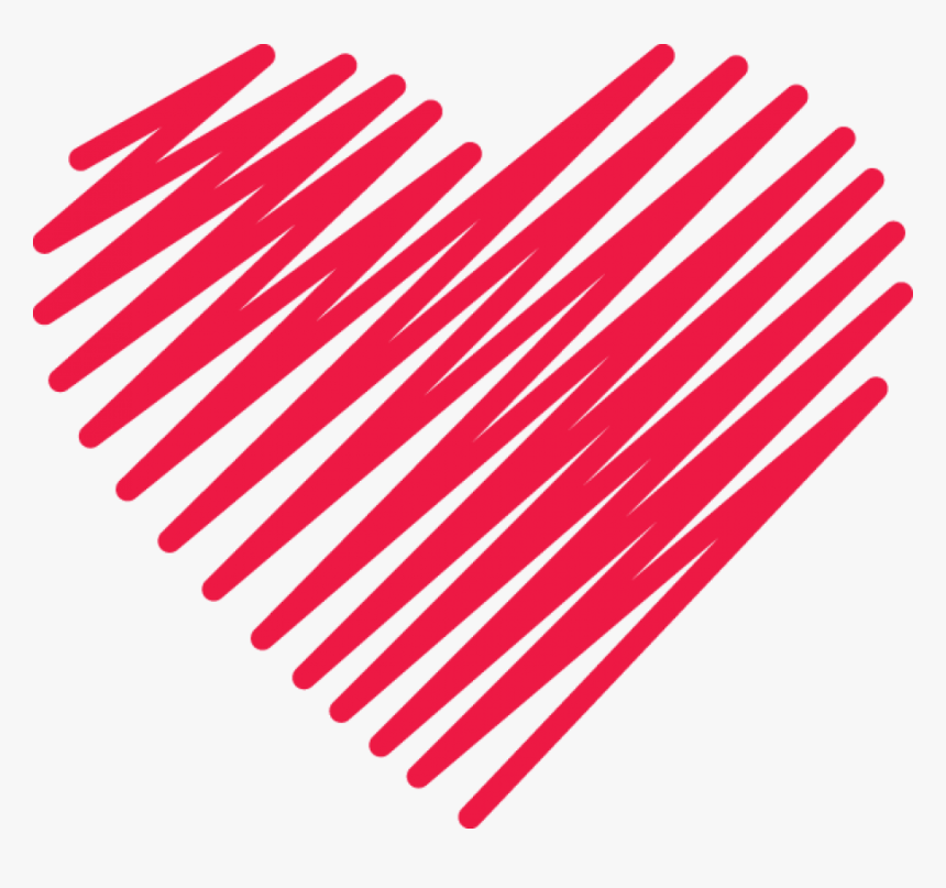 Red Lines Heart Png Image, Transparent Png , Transparent Png Image ...