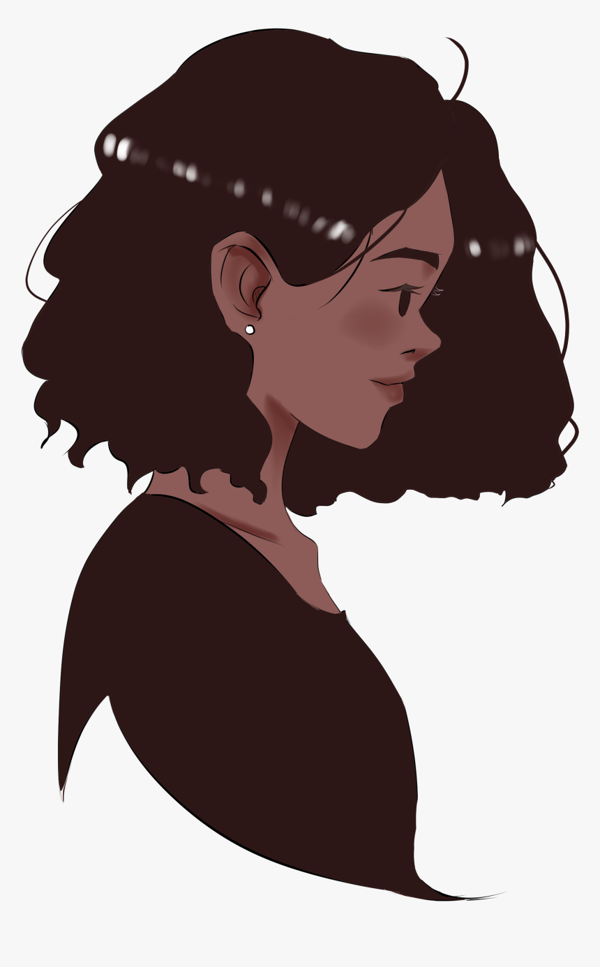 Forehead Cartoon Hairstyle Brown Hair Headgear, HD Png Download ...