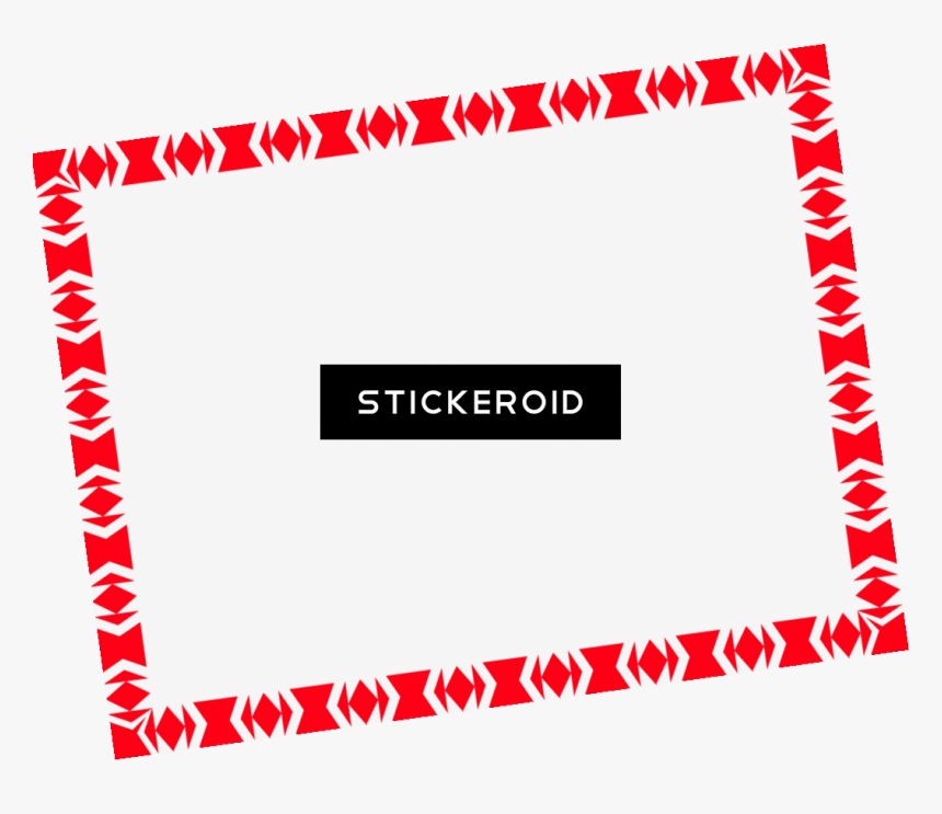 Red Border Frame Frames, HD Png Download , Transparent Png Image - PNGitem