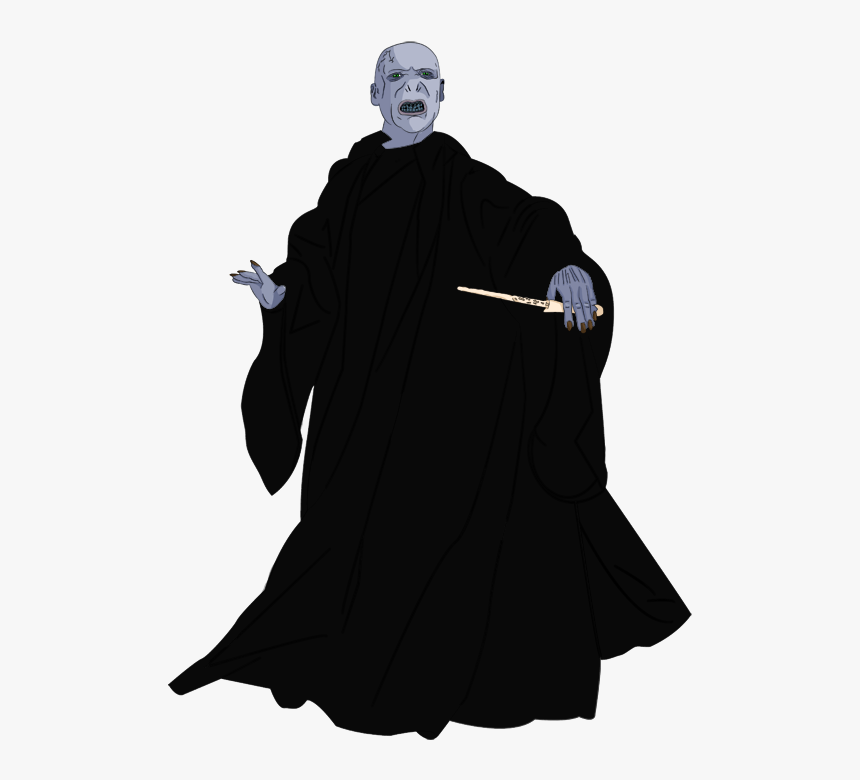 Graphic Black And White Voldemort Quick Art By Xplict, HD Png Download ...