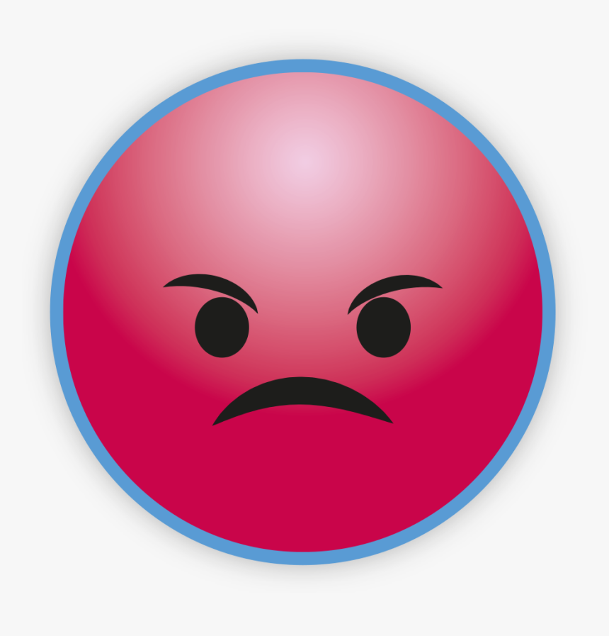 Sky Blue Emoji Png Pic, Transparent Png , Transparent Png Image - PNGitem