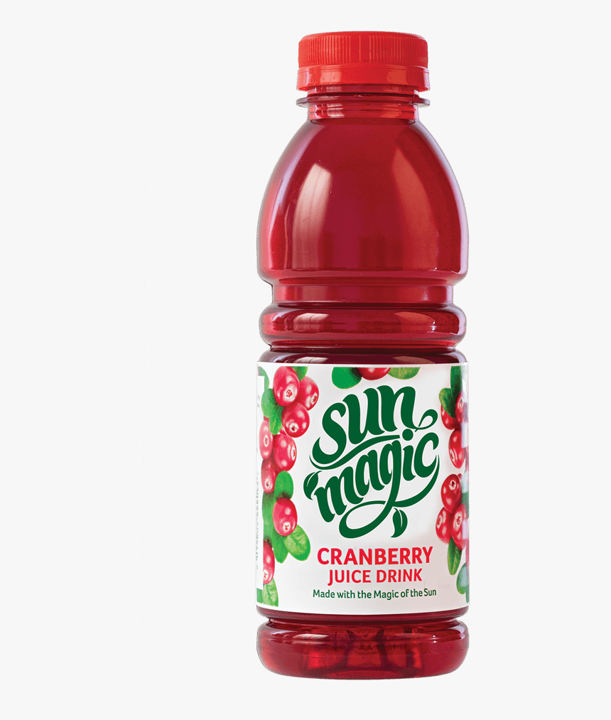 Sunmagic 500ml Cranberry Juice Drink, HD Png Download , Transparent Png ...