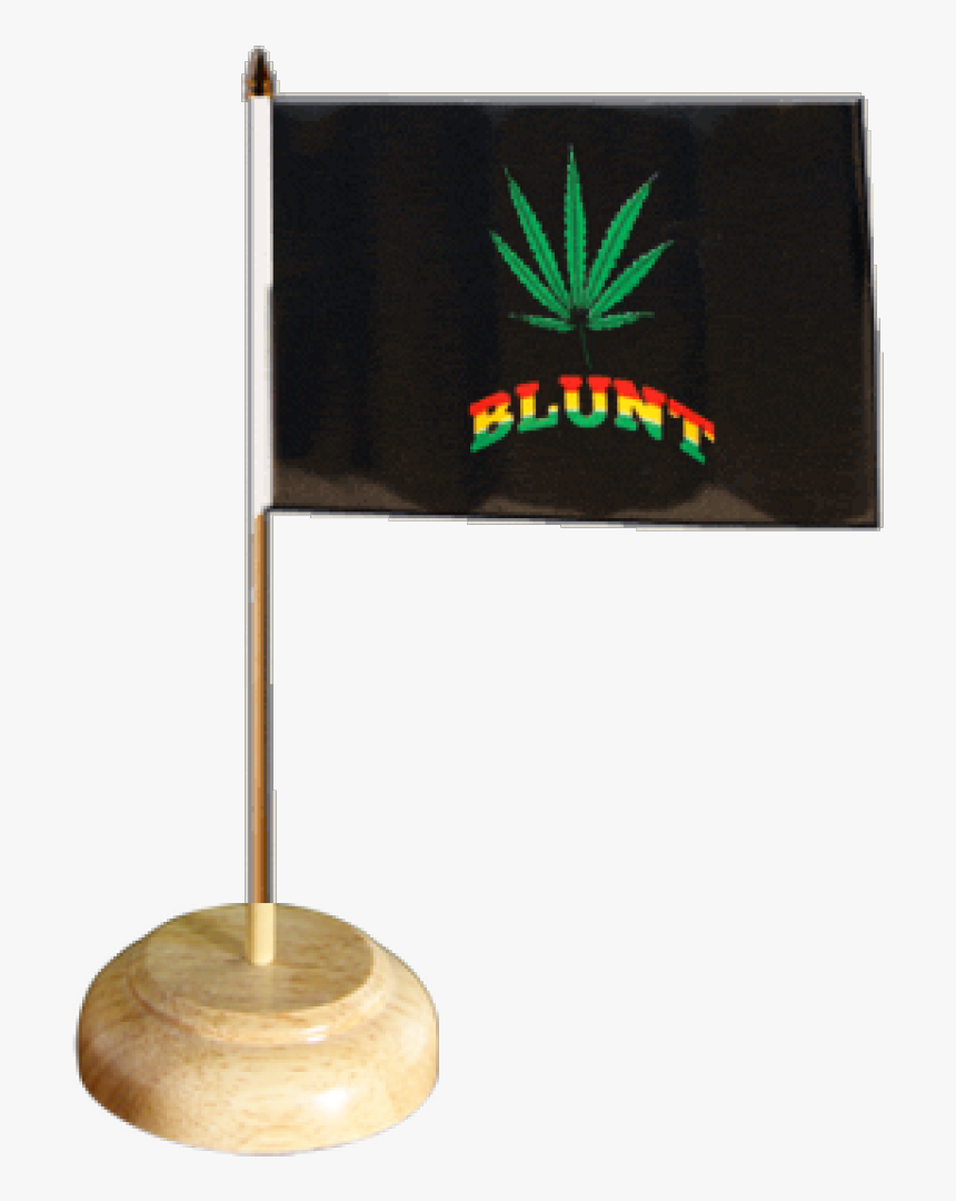 Cannabis Blunt Table Flag, HD Png Download , Transparent Png Image ...
