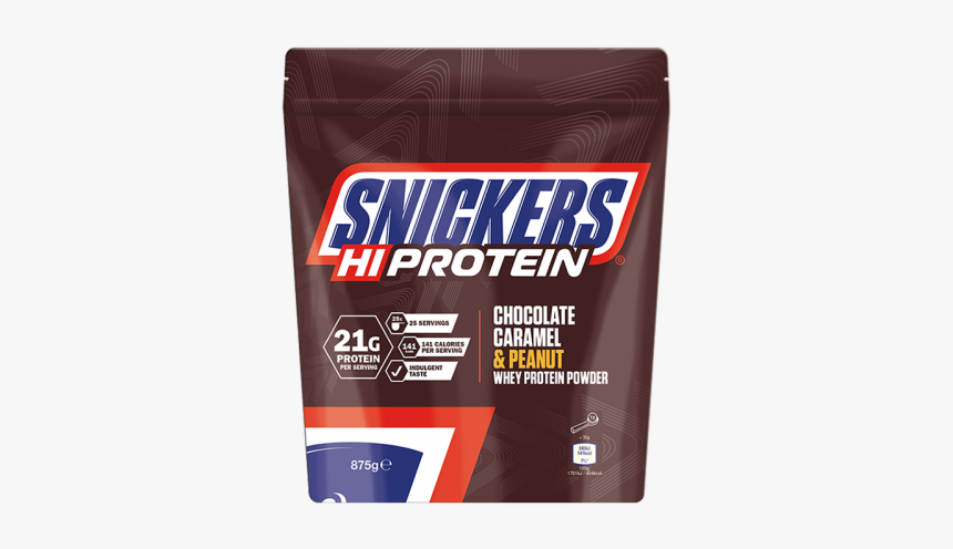 Snickers Hi Protein Whey Peanut Chocolate Caramel, HD Png Download ...