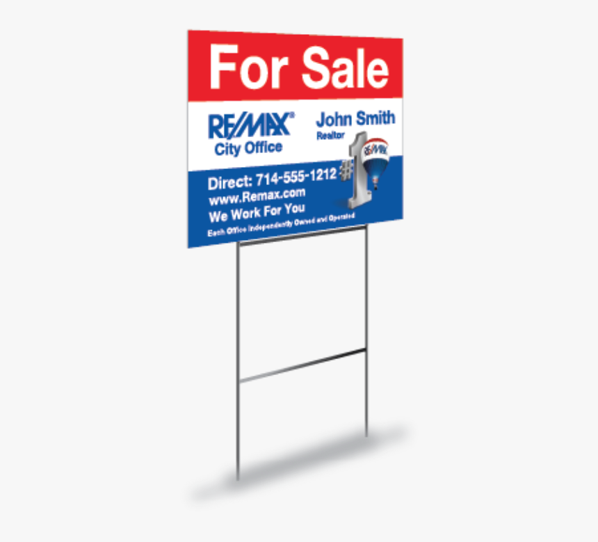 Coroplast Yard Signs With H Stakes, HD Png Download , Transparent Png ...