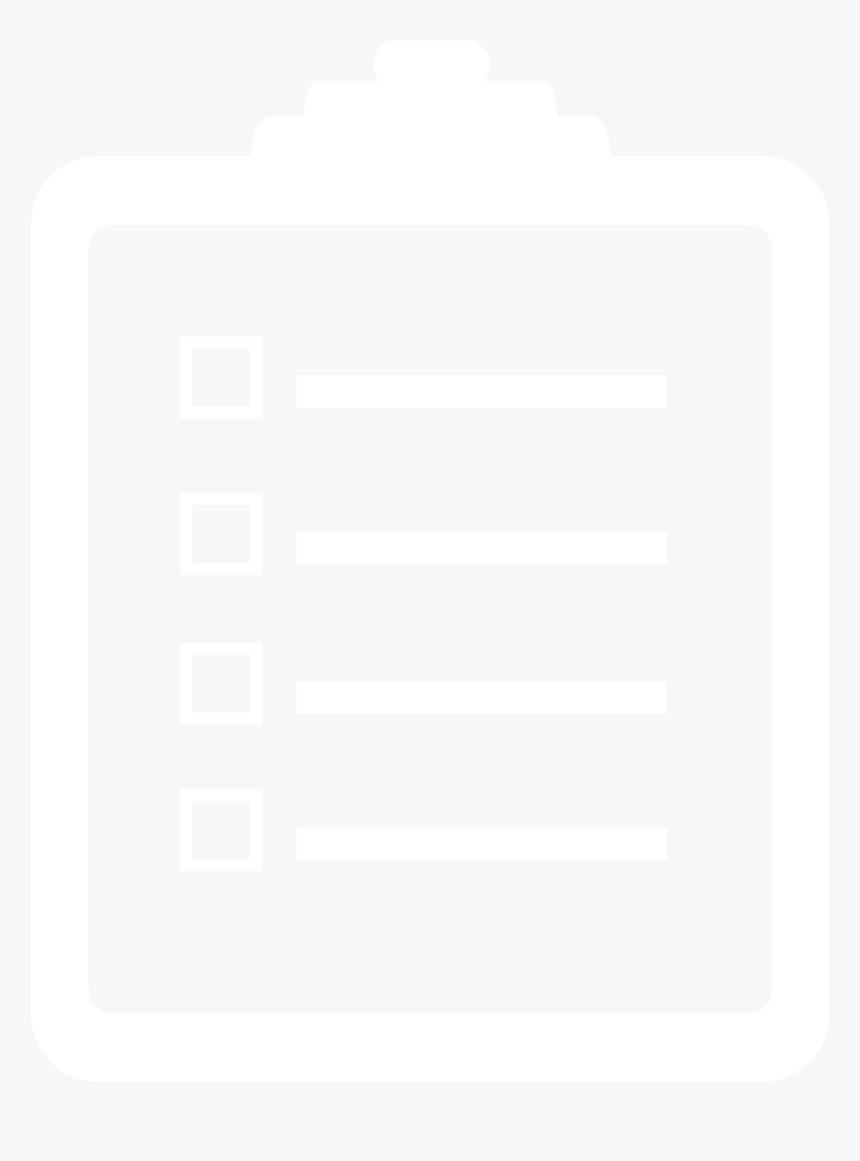Black And White - Checklist Png White, Transparent Png , Transparent ...