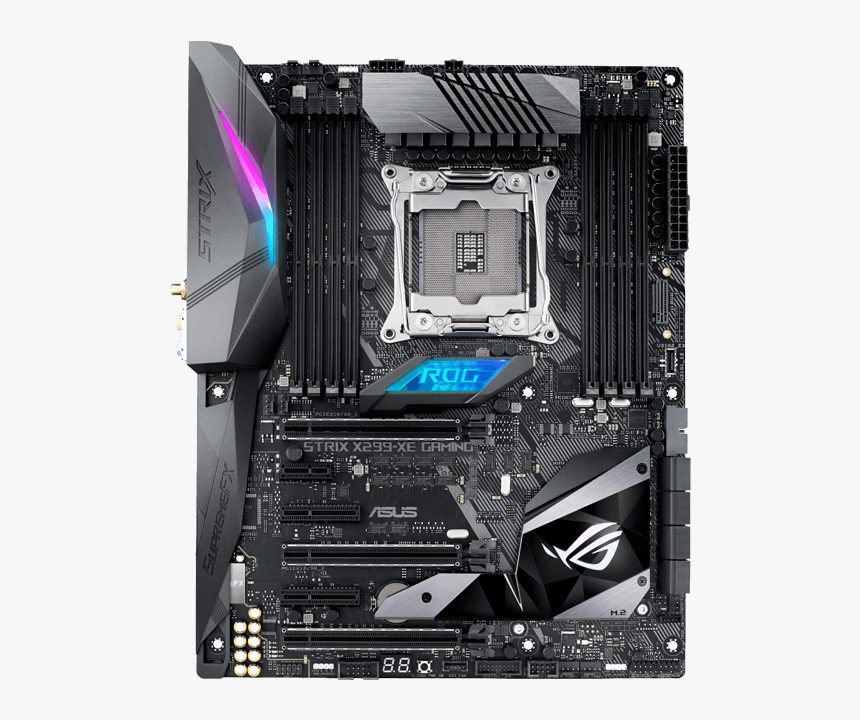Rog Strix X299-xe Gaming, Intel X299 Chipset, Lga 2066, - Asus Strix ...