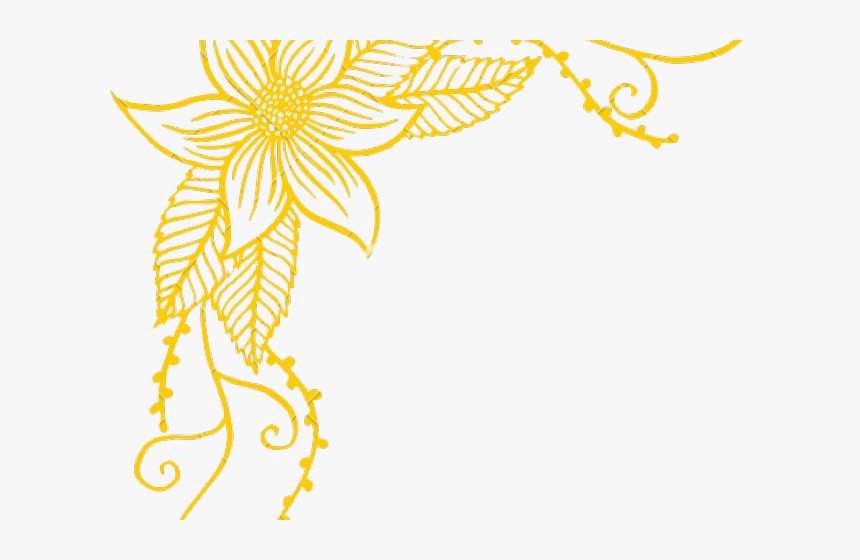 Corner Border Png - Corner Borders Png Transparent, Png Download ...