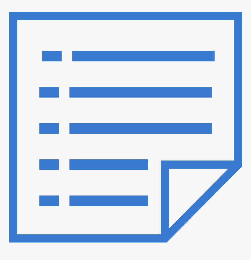 Blue List Icon