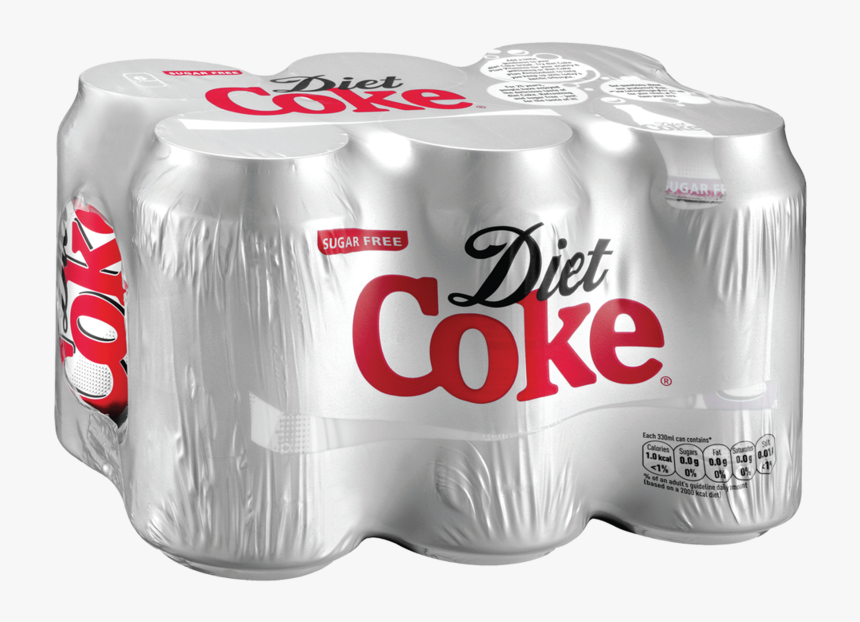 Diet Coke 6 X 330ml Can Multipack - Diet Coke Multipack, HD Png ...
