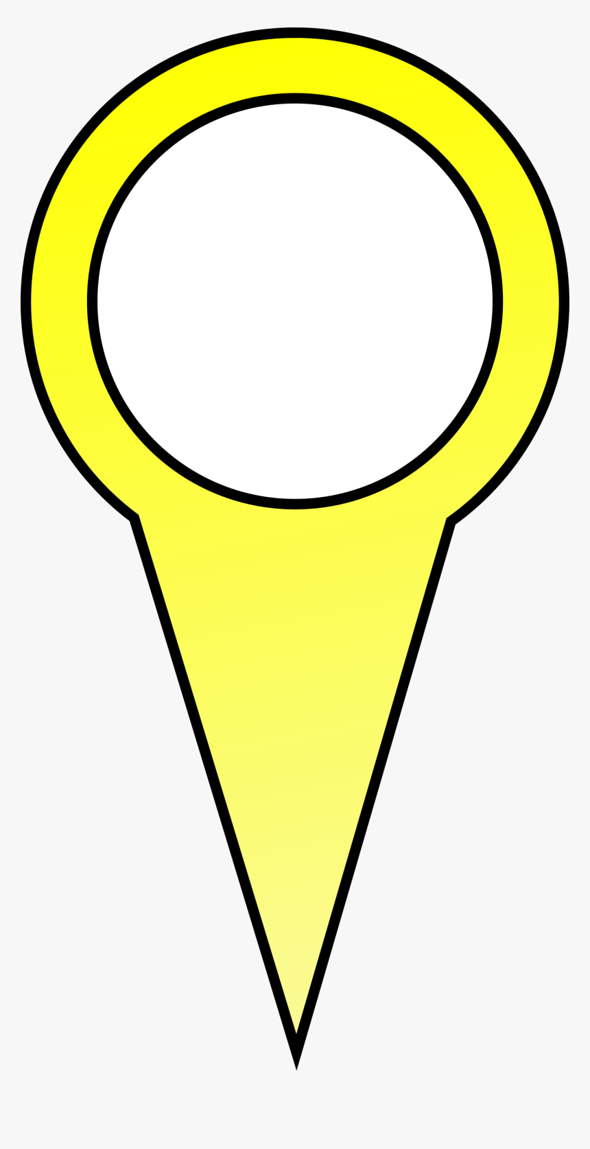 Yellow Map Pin Clip Arts - Clip Art, HD Png Download , Transparent Png ...