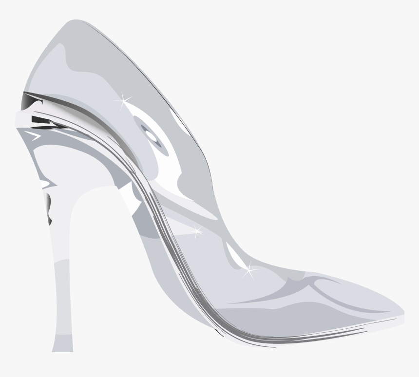 Slipper Cinderella High-heeled Shoe Drawing - Cinderella Glass Slipper ...