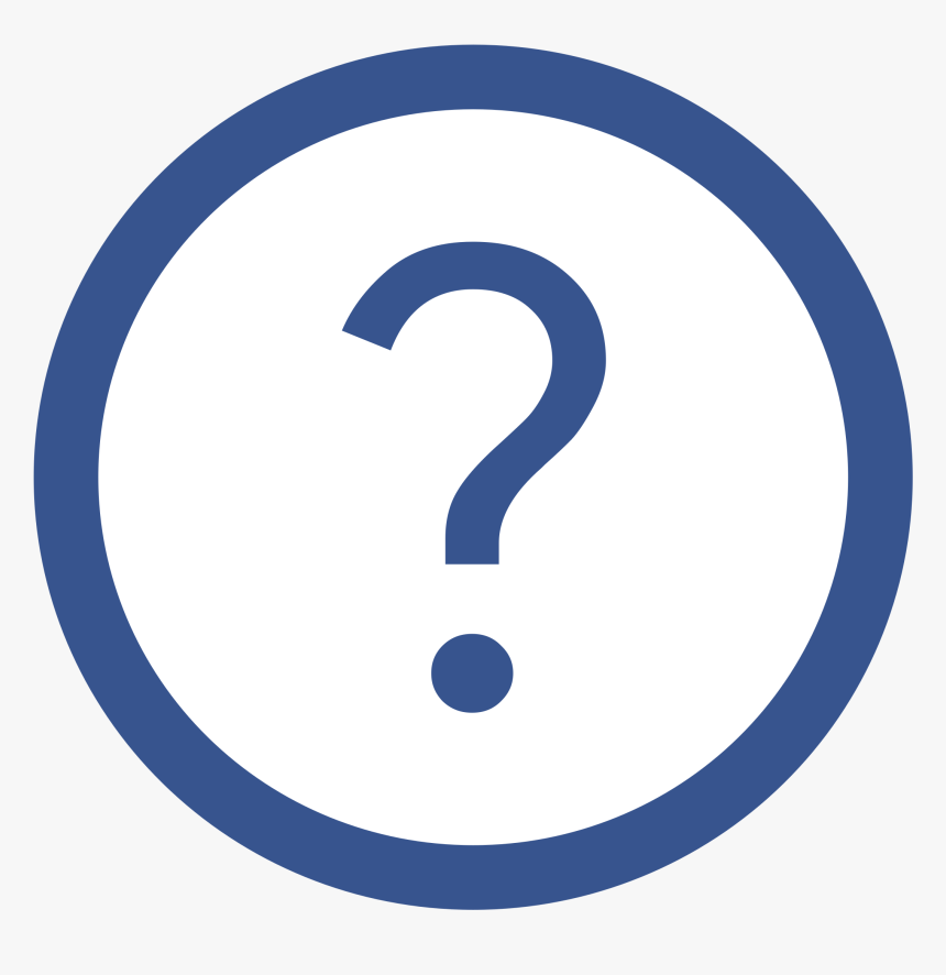 Question Mark Icon - Help Icon, HD Png Download , Transparent Png Image ...