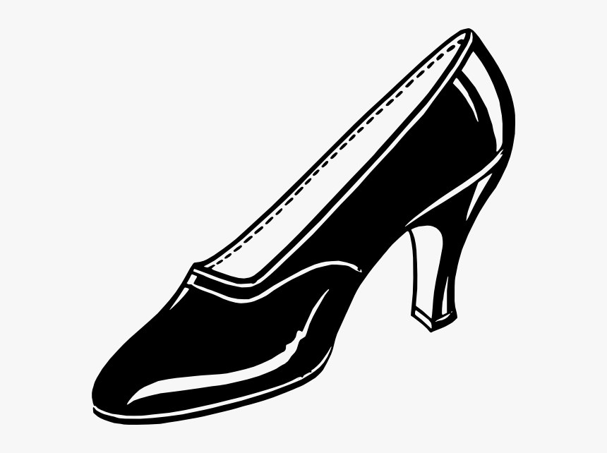 Heels Clipart Cinderella - Shoe Clip Art, HD Png Download , Transparent ...