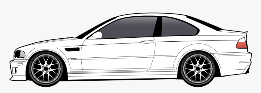 Bmw E46 M3 Vector, HD Png Download , Transparent Png Image - PNGitem