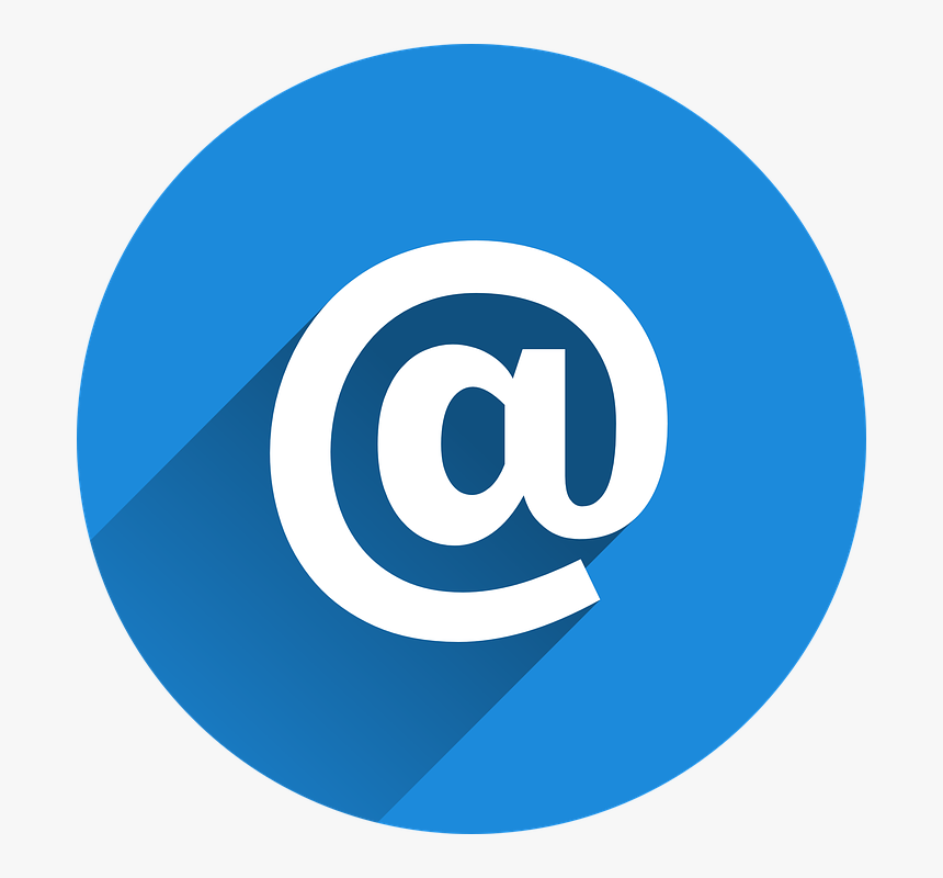 At Sign, @ Png - Eco Friendly Icon Blue, Transparent Png , Transparent ...