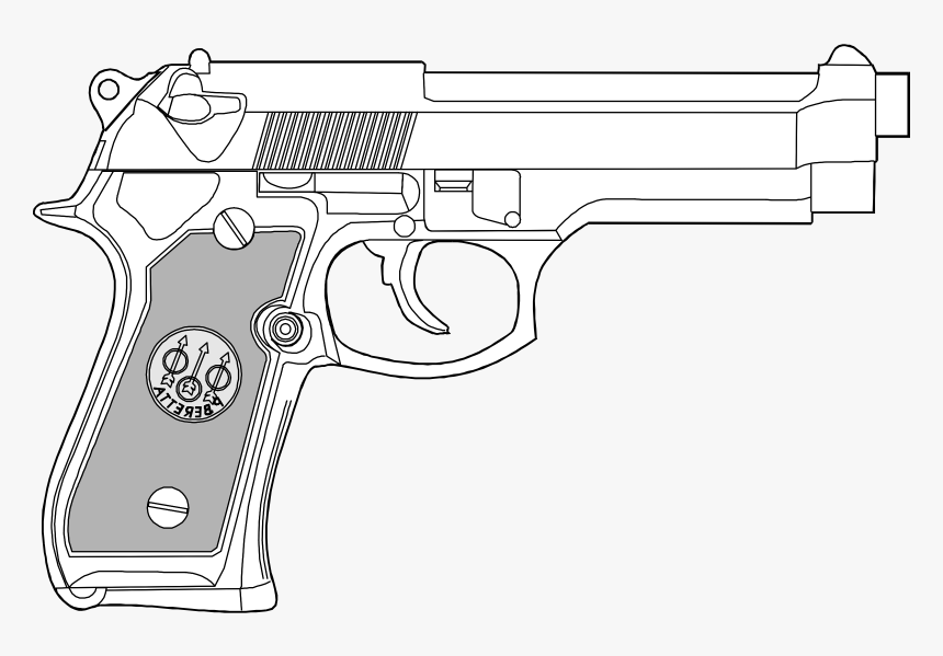Mm Big Image Png - 9mm Handguns Clip Art, Transparent Png , Transparent ...