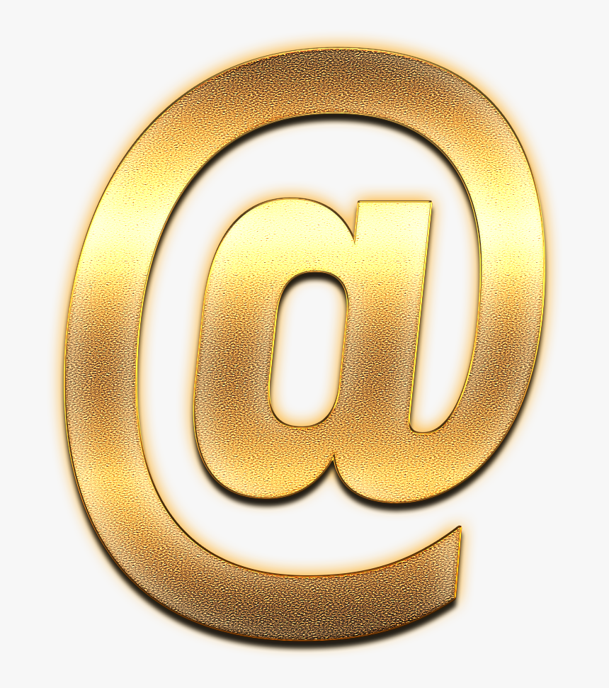 At Sign Png File - Badge, Transparent Png , Transparent Png Image - PNGitem