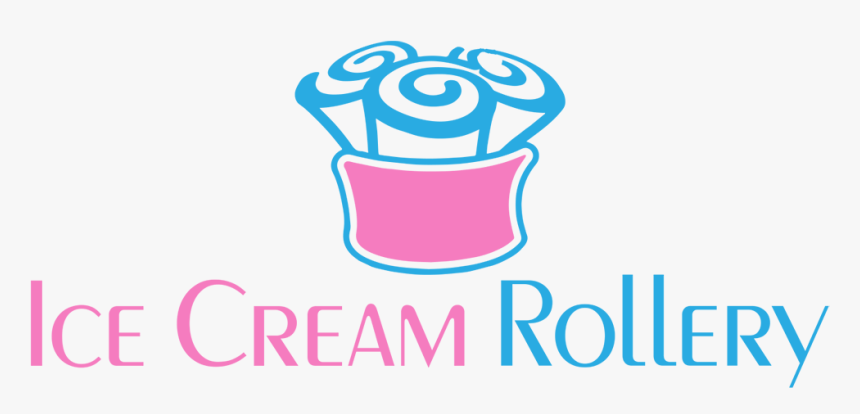Rolled Ice Cream Logo, HD Png Download , Transparent Png Image - PNGitem