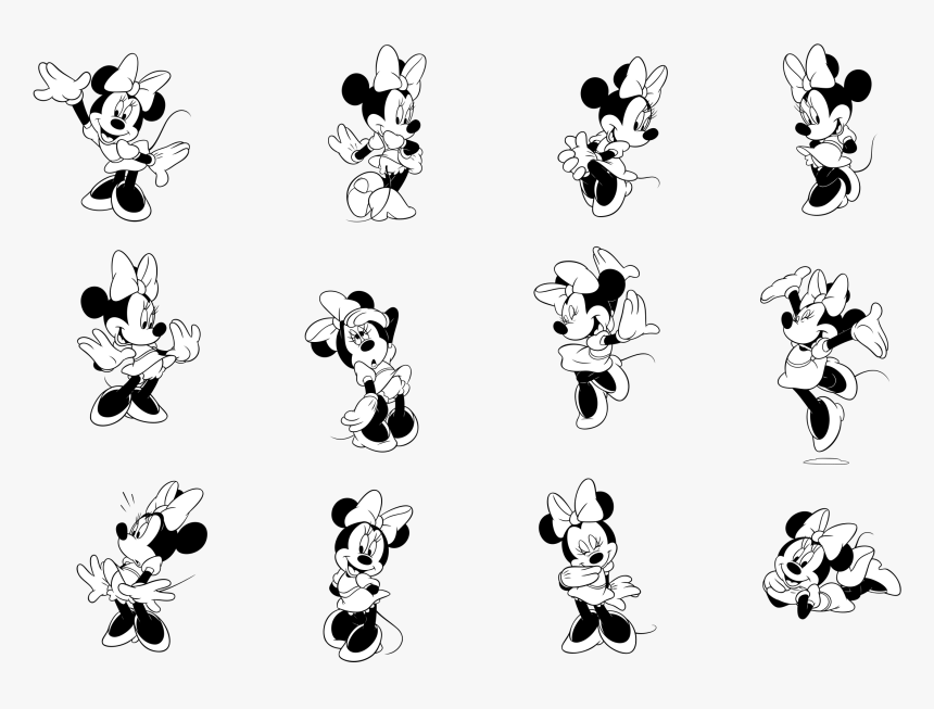 Minnie Mouse Vector Free Download, HD Png Download , Transparent Png ...