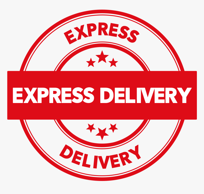 Round Express Delivery Stamp Psd, HD Png Download , Transparent Png ...