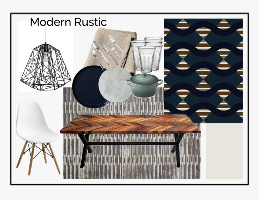 Design Board Modern Rustic, HD Png Download , Transparent Png Image ...
