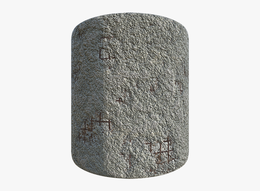 Damaged Concrete Texture Exposing Rusty Rebars Or Reinforcing, HD Png ...