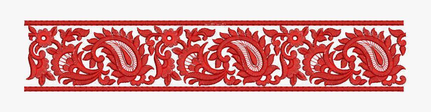 Embroidery Borders Png, Transparent Png , Transparent Png Image - PNGitem