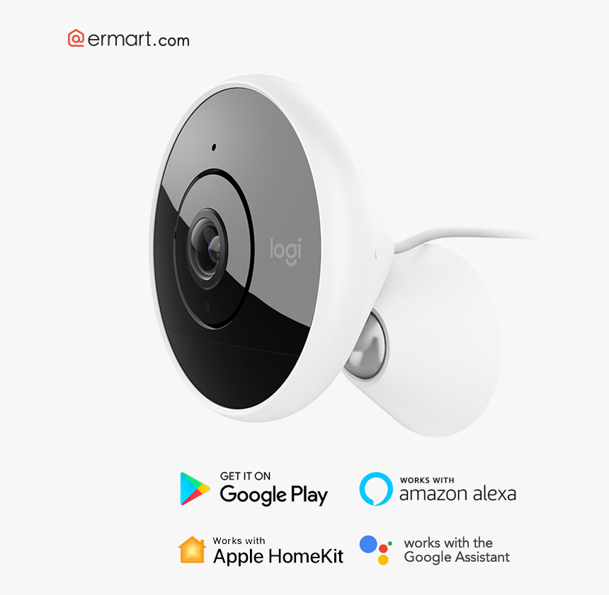 Logitech Circle 2 Smart Video Camera Compatibility, HD Png Download , Transparent Png Image ...