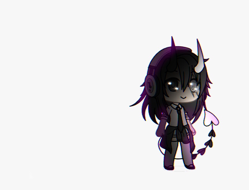 #gachalife #gachaverse #edit #gachalifeedit #demon, HD Png Download ...