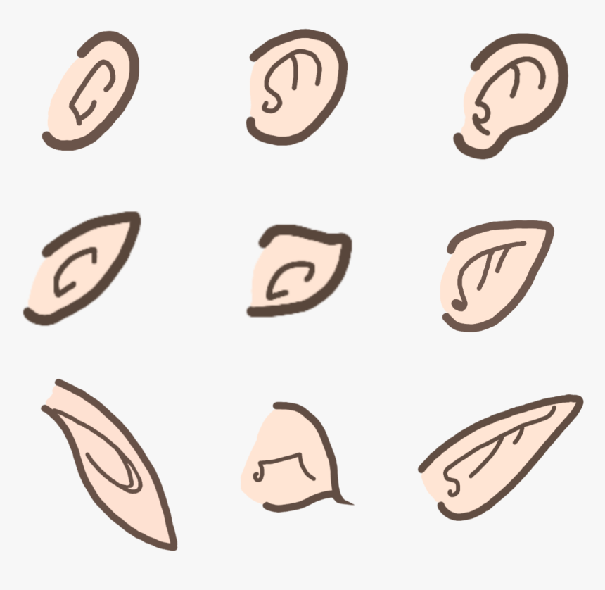 All The Ears I Made Til Now, HD Png Download , Transparent Png Image ...