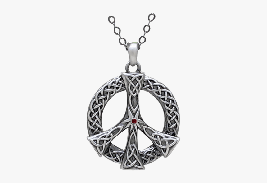 Peace Sign Necklace Png, Transparent Png , Transparent Png Image - PNGitem